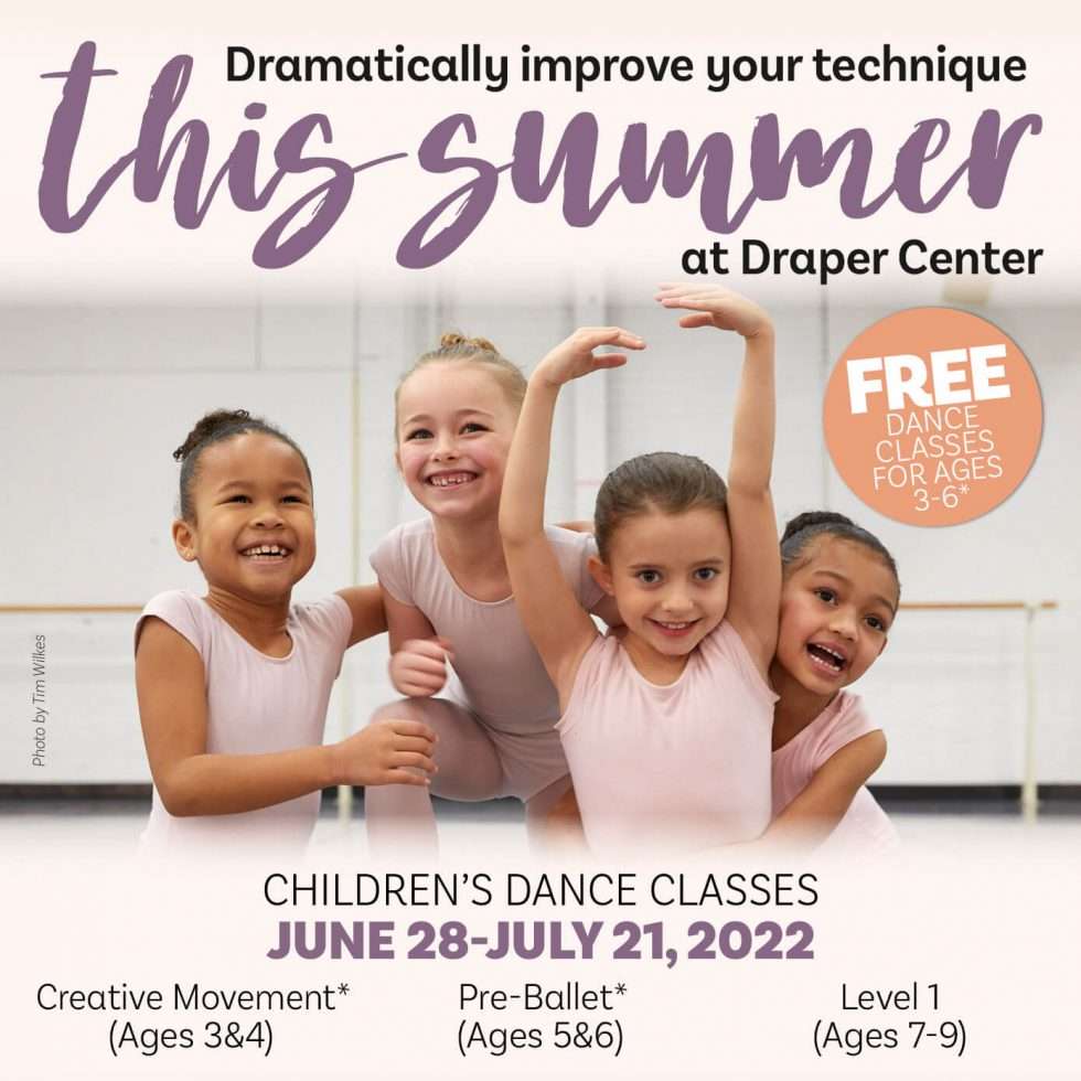 Exciting News! Free Summer Program Dance Classes for Ages 3-6. - Draper ...
